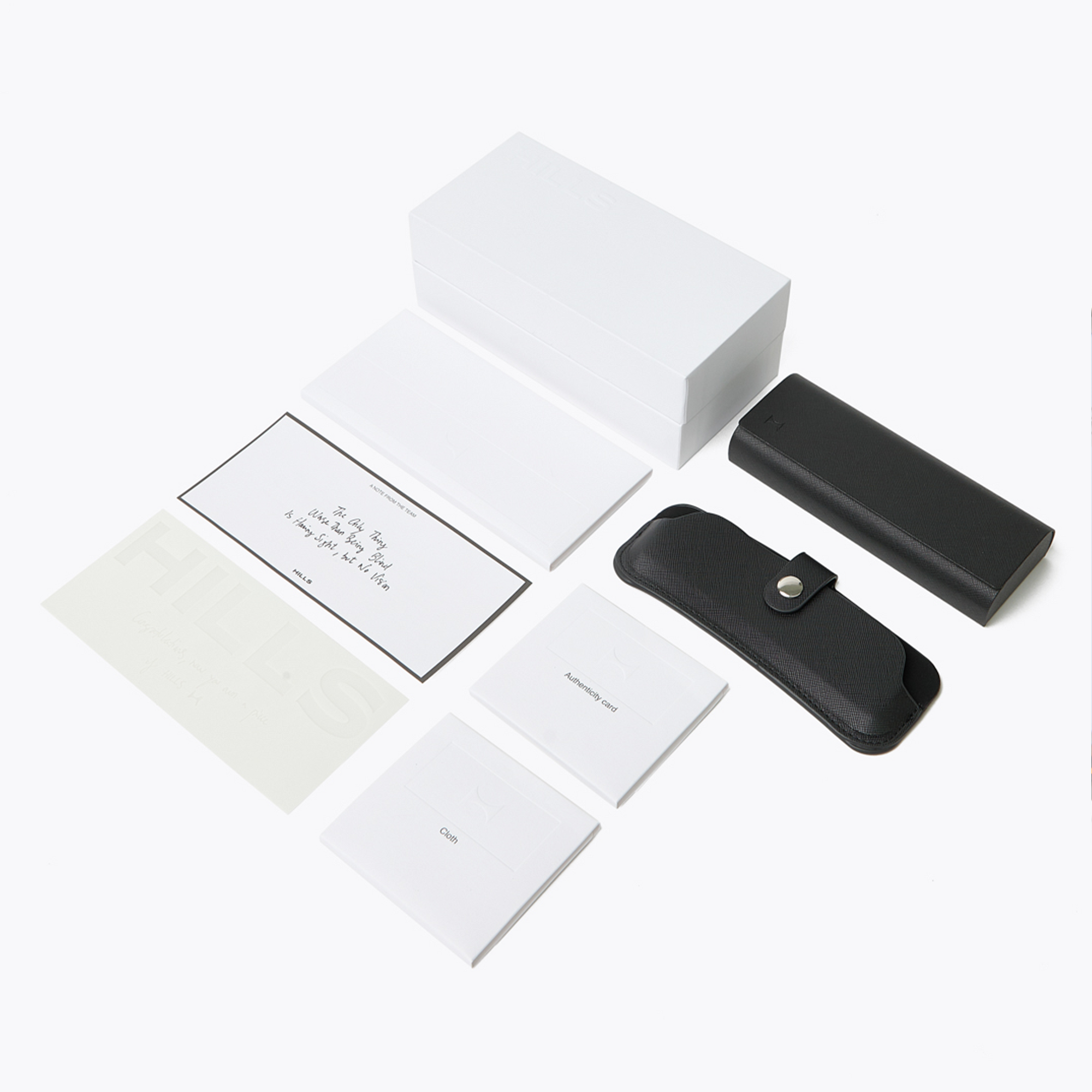 H1 Roland Blue Light Blockers in Matte Black | HILLS Eyewear